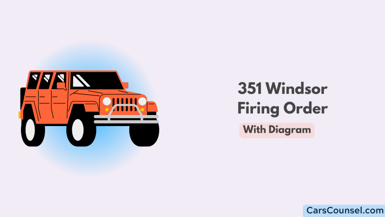 Firing Order for 351 Windsor