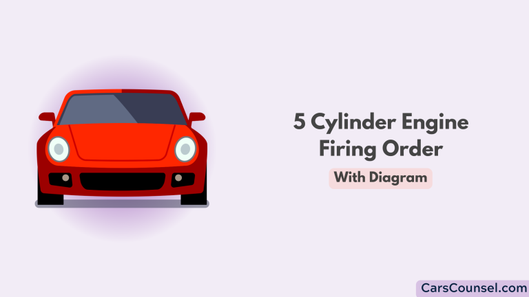 Firing Order of 5 Cylinder Engine [V5 Explained]