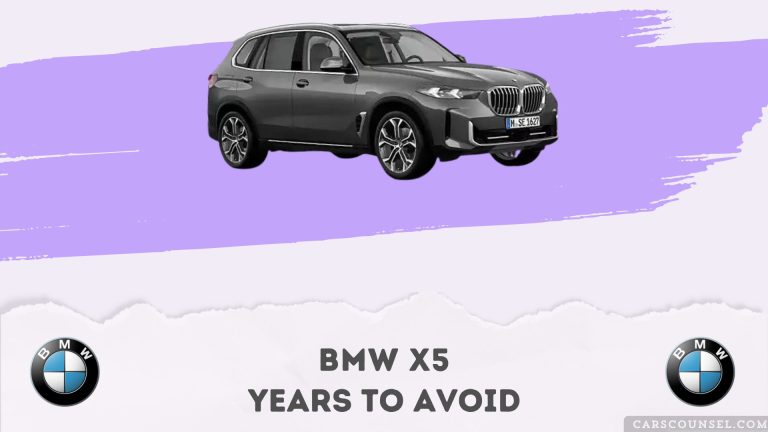 Best and Worst BMW X5 Years: What to Buy & Avoid – CarsCounsel