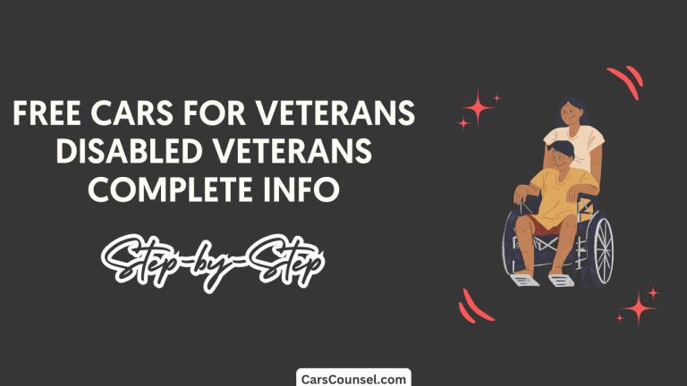 Free Cars for Veterans & Disabled Veterans – Complete Info – CarsCounsel