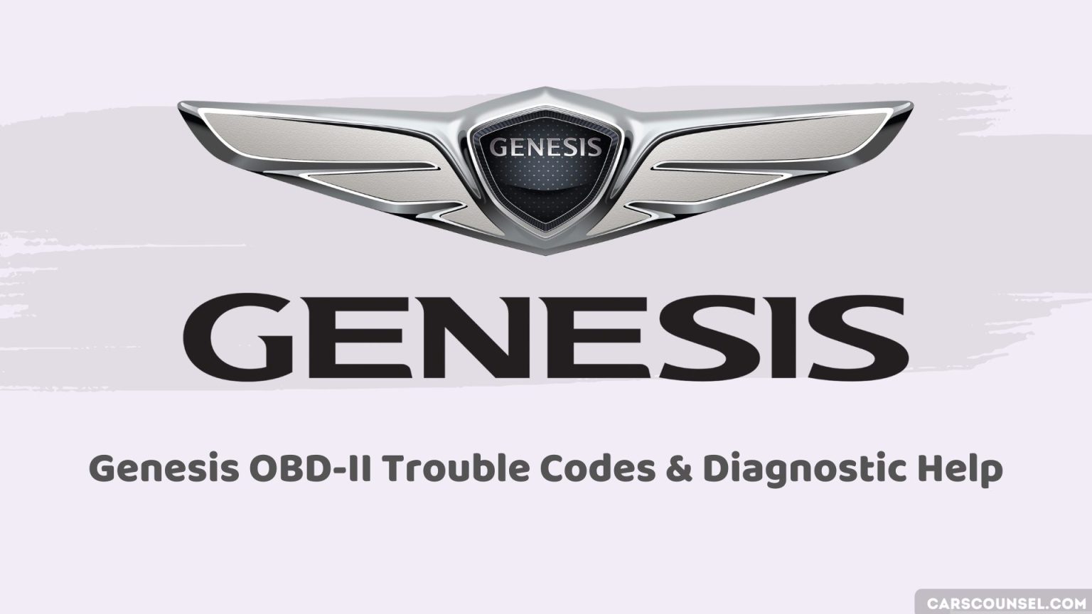 Ultimate Guide to Genesis OBD-II Trouble Codes & Diagnostic Help ...