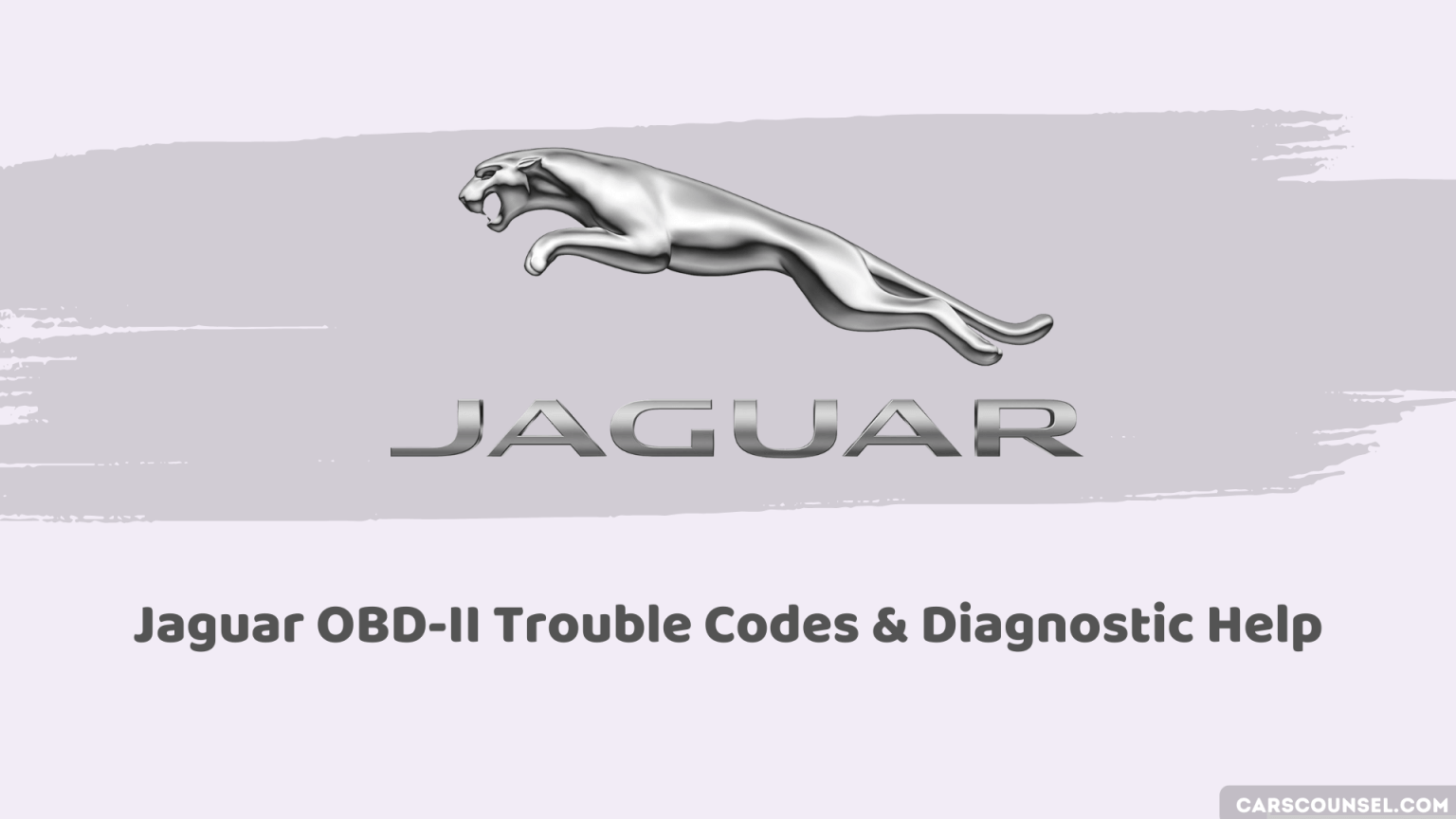 Ultimate Guide to Jaguar OBD-II Trouble Codes & Diagnostic Help ...