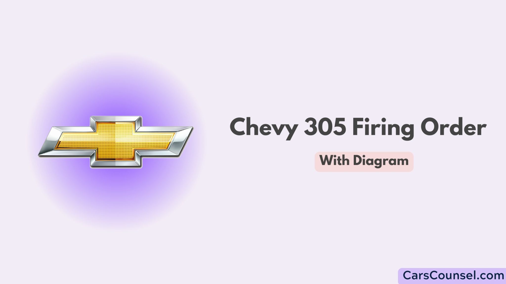 Chevy 305 Firing Order With Diagram | CarsCounsel