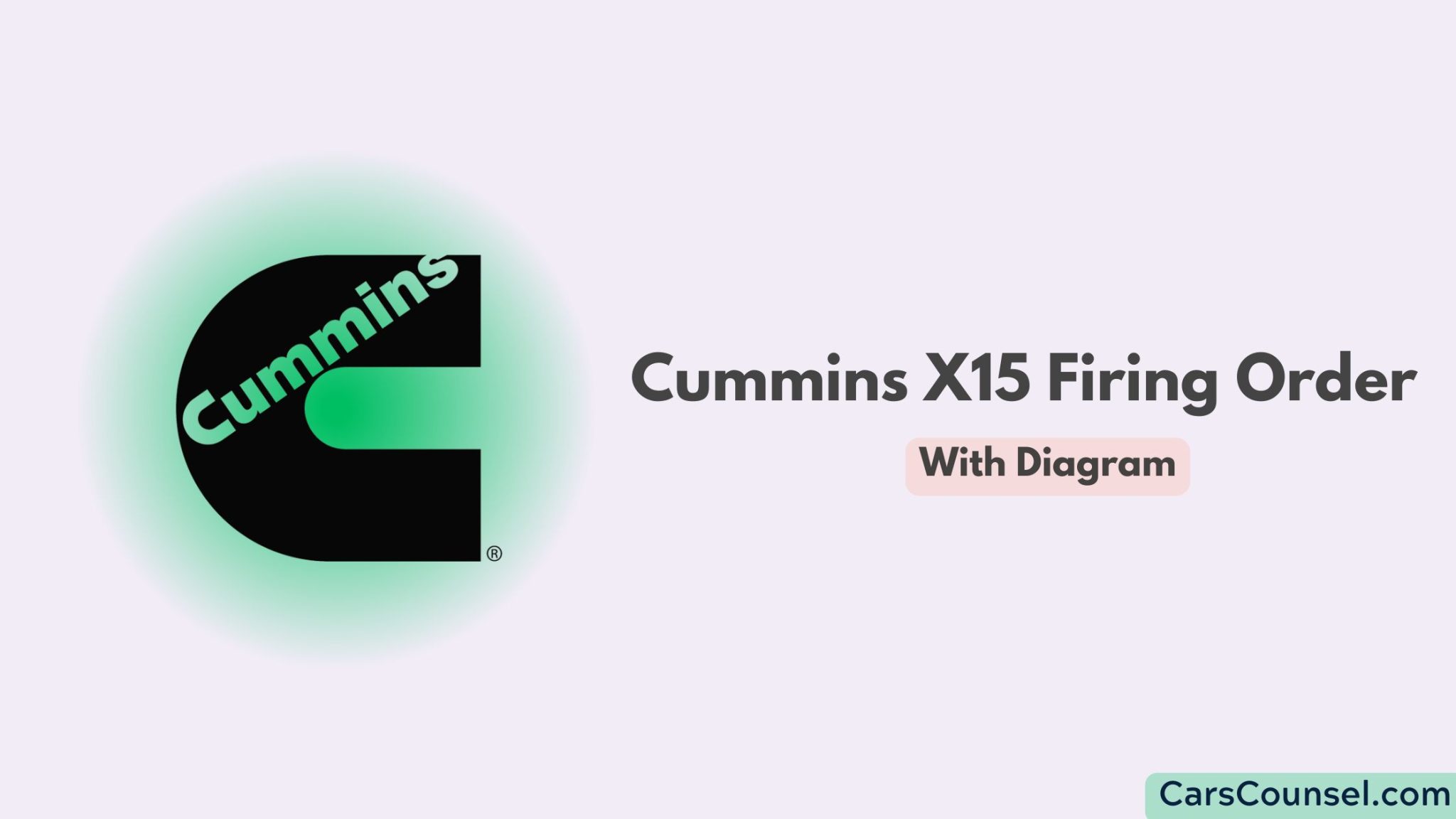 Cummins X15 Firing Order With Diagram – CarsCounsel