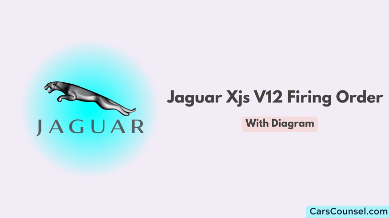 Jaguar XJS V12 Firing Order With Diagram – CarsCounsel