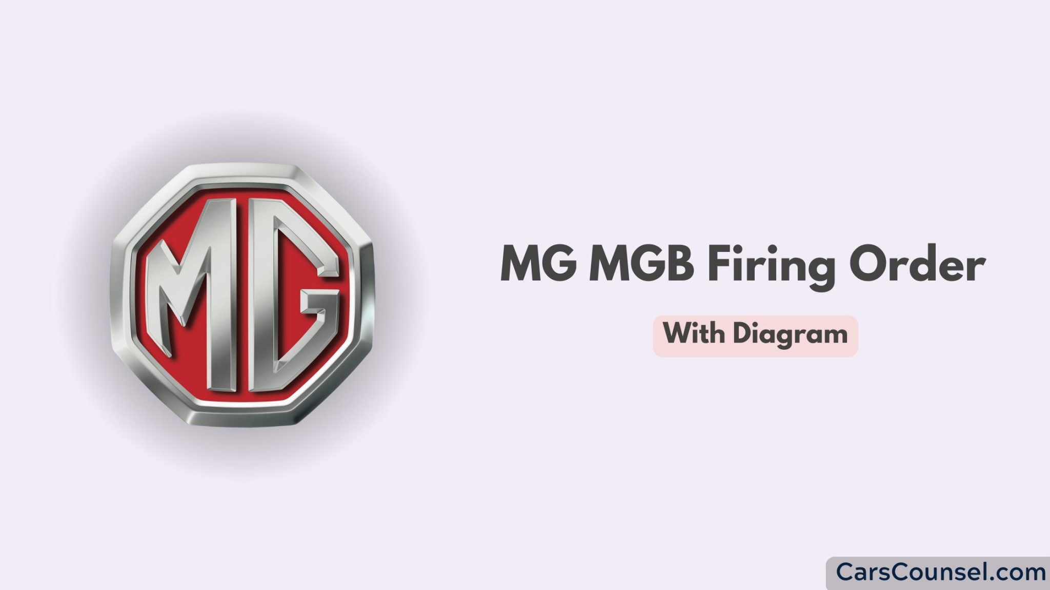 MG MGB Firing Order With Diagram – CarsCounsel