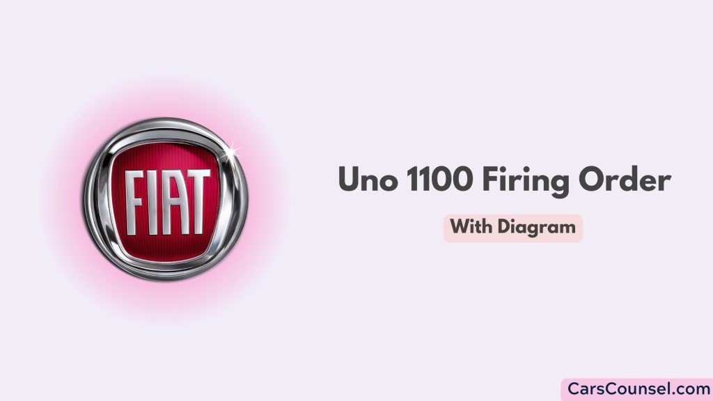 UNO 1100 Firing Order With Diagram – CarsCounsel