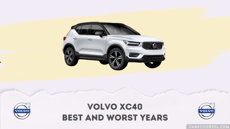 Best and Worst Volvo XC40 Years: What to Buy & Avoid – CarsCounsel
