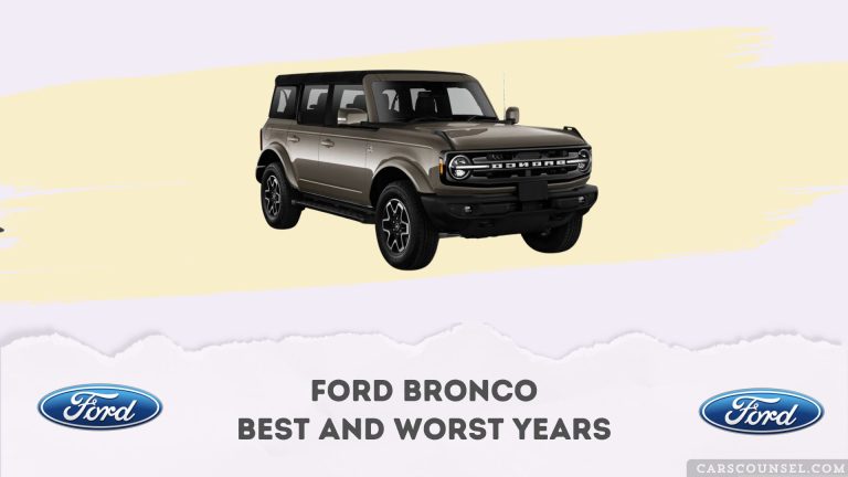 Best and Worst Ford Bronco Years: What to Buy & Avoid – CarsCounsel