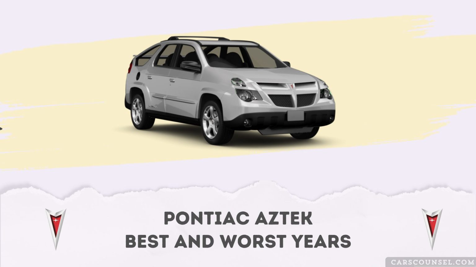 Best and Worst Pontiac Aztek Years: What to Buy & Avoid – CarsCounsel