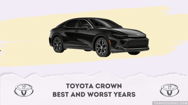 Best and Worst Toyota Crown Years: What to Buy & Avoid – CarsCounsel
