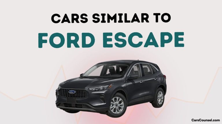Cars Similar to Ford Escape – Top Rated Picks for 2026