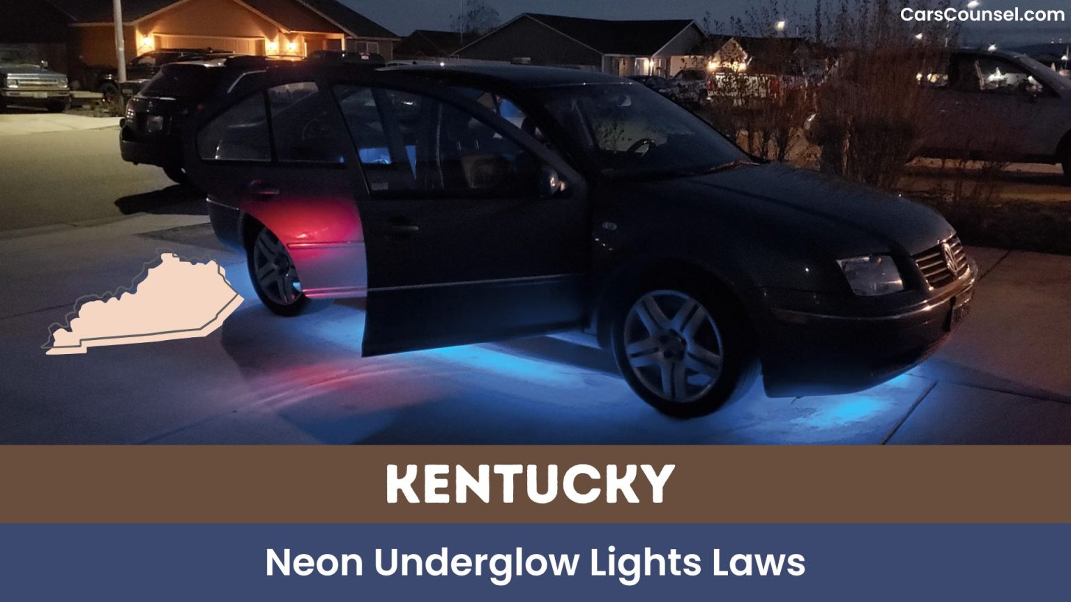 Kentucky Neon Underglow Lights Laws – 2026 Updated