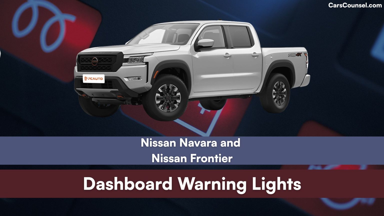 Nissan Navara and Nissan Frontier Dashboard Warning Lights Meaning ...