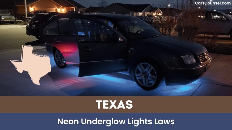 Texas Neon Underglow Lights Laws – 2026 Updated