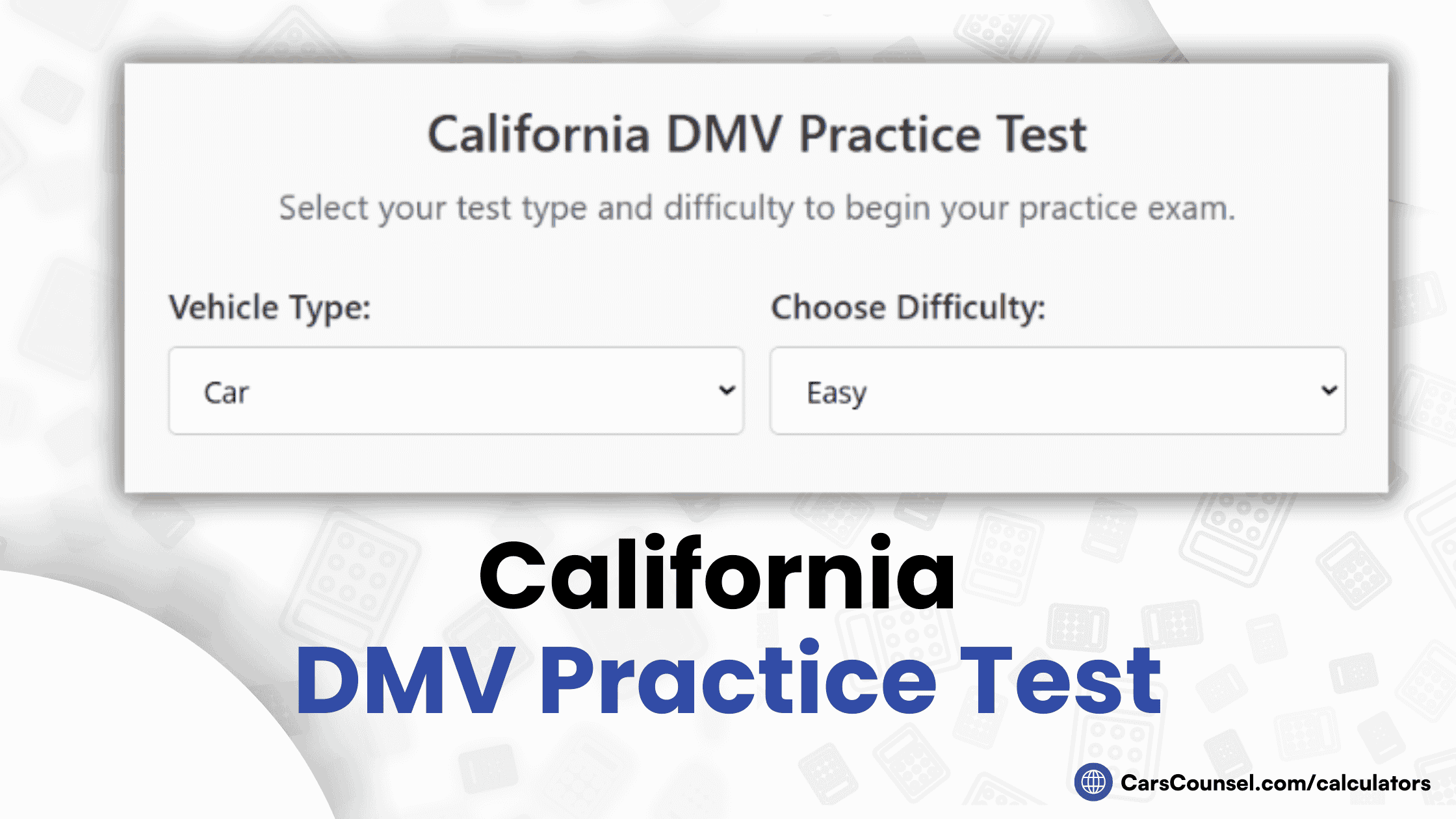 California DMV Practice Test 2025 – 100% Free & Updated