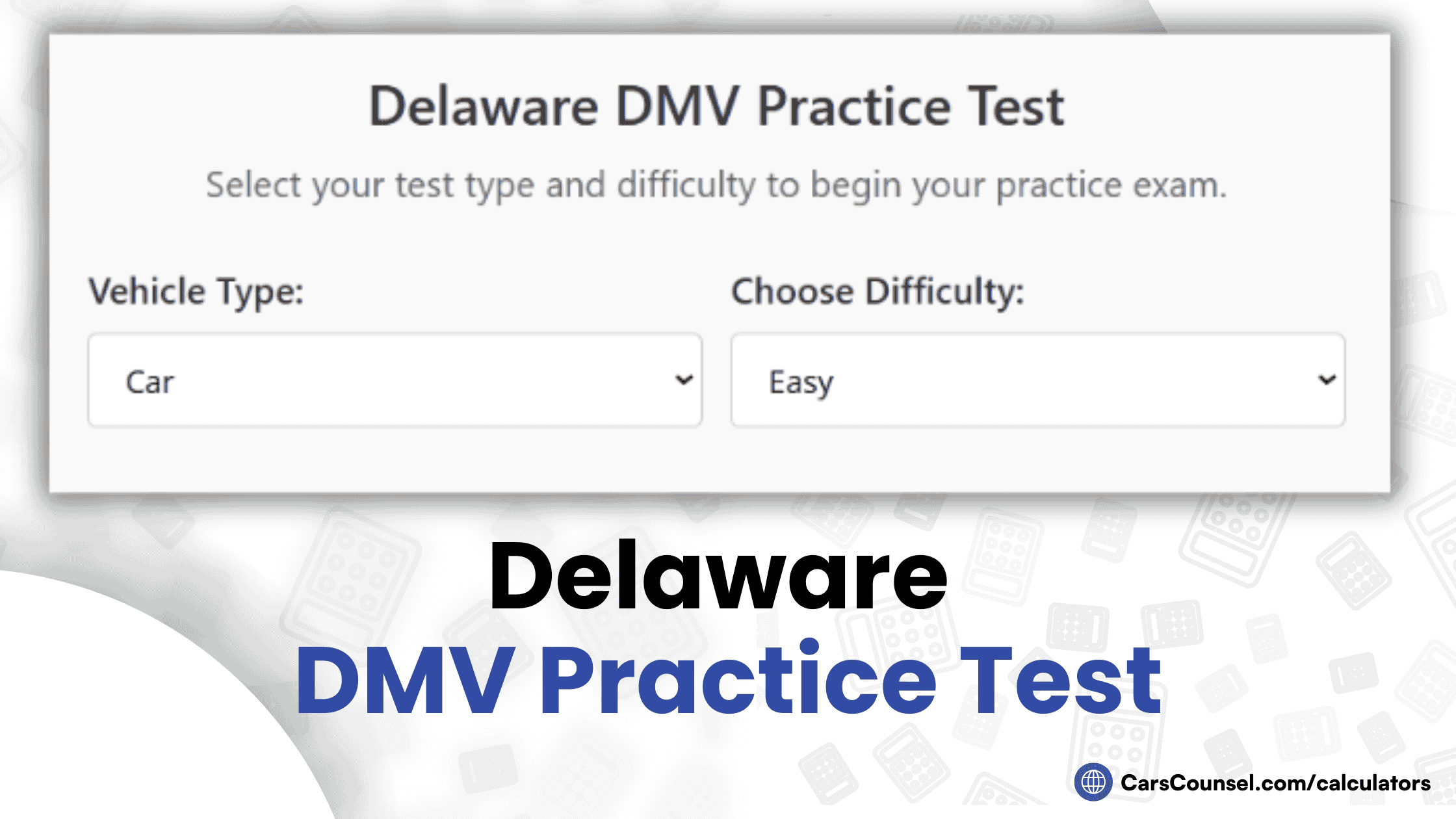 Delaware DMV Practice Test 2025 – 100% Free & Updated