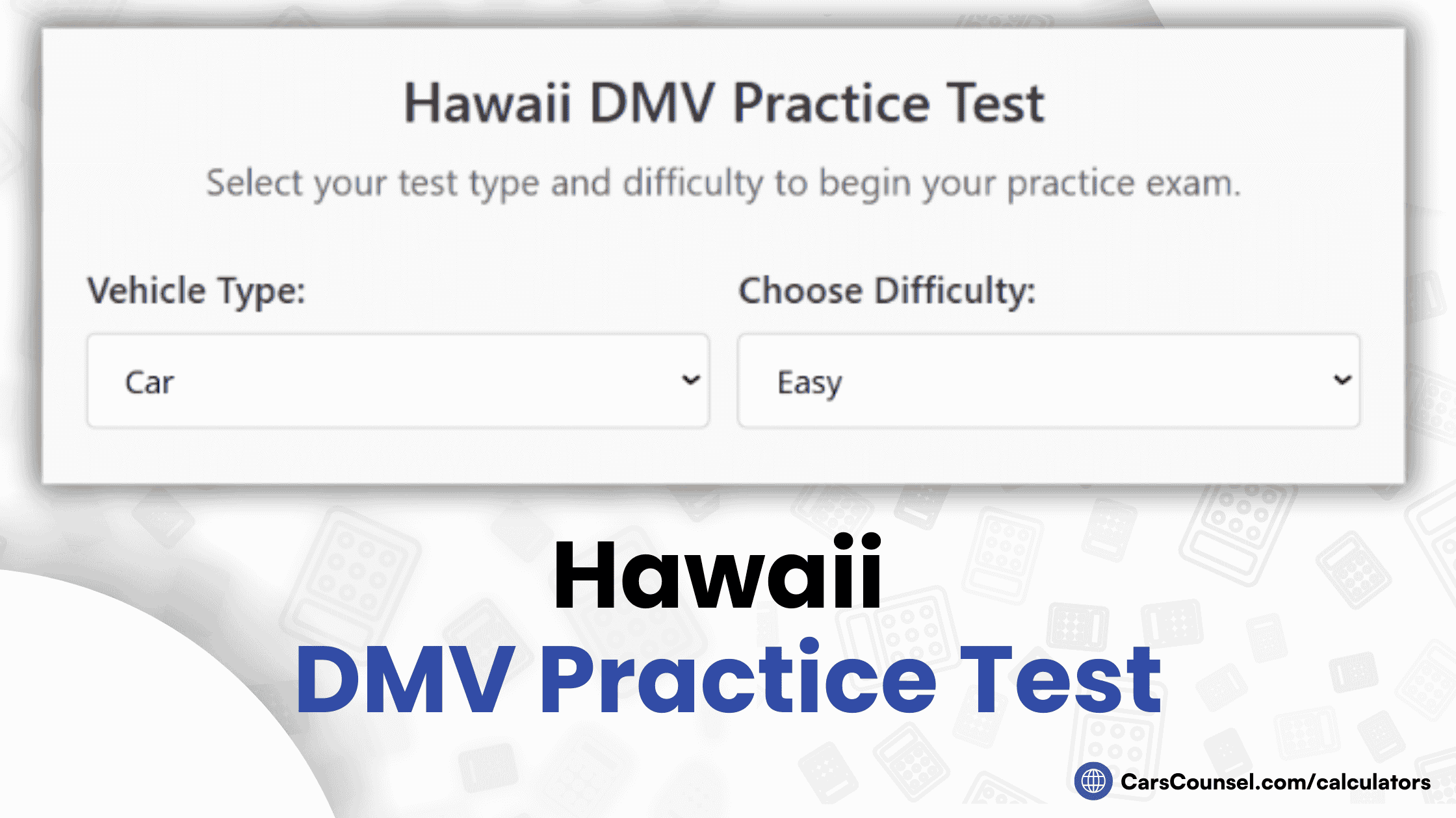 Hawaii DMV Practice Test 2025 – 100% Free & Updated
