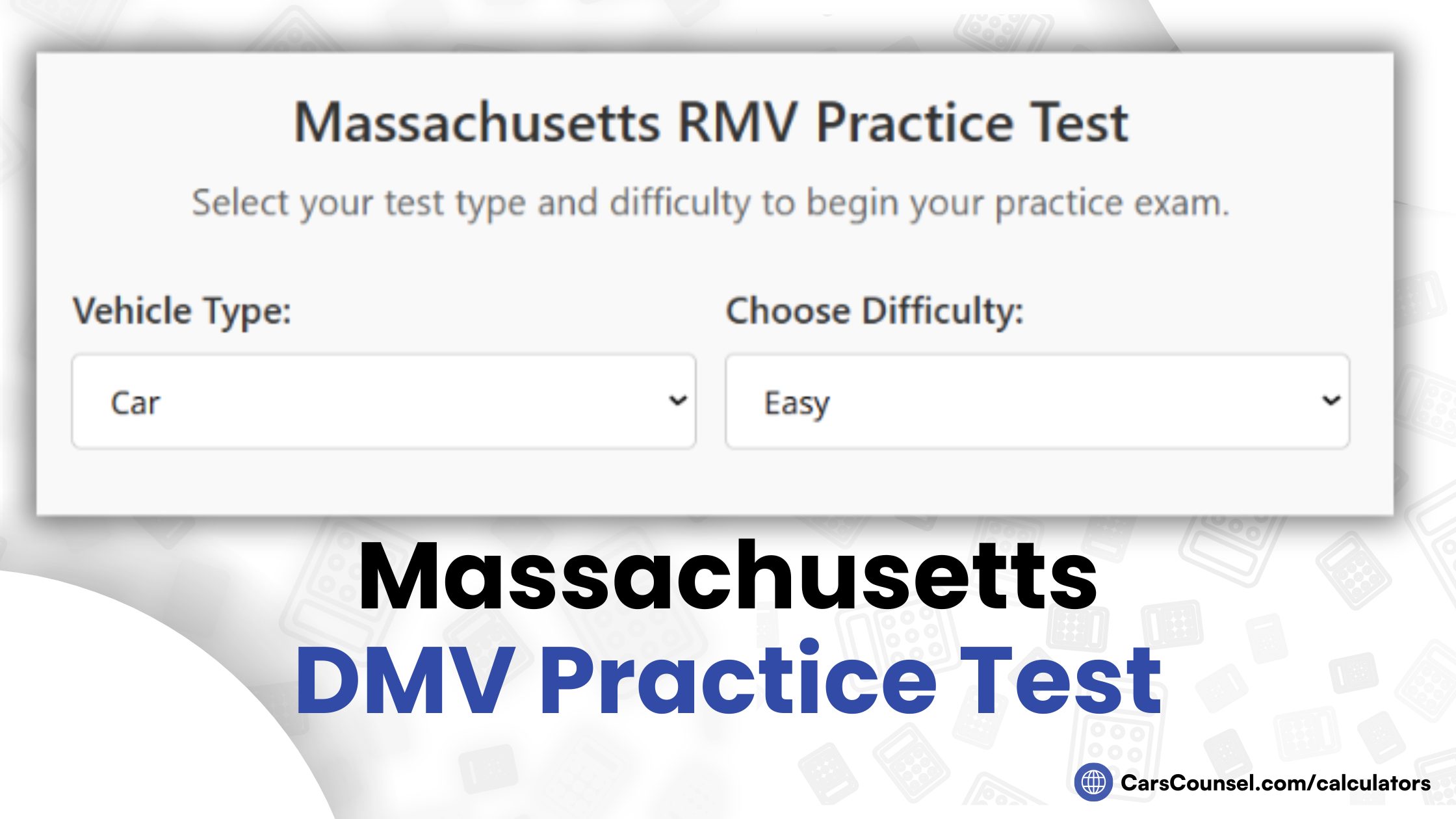 Massachusetts DMV Practice Test 2025 – 100% Free & Updated