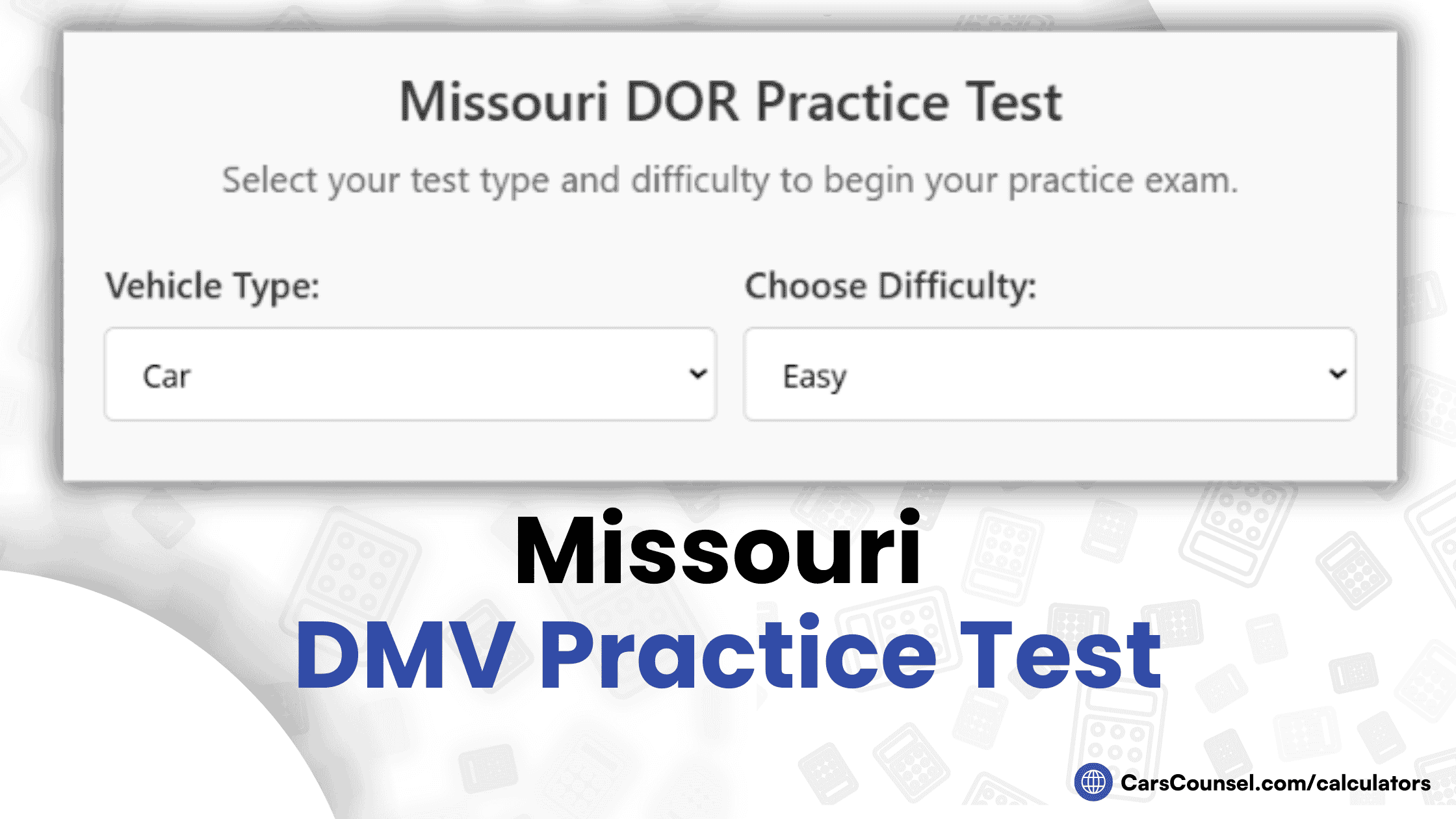 Missouri DMV Practice Test 2025 – 100% Free & Updated