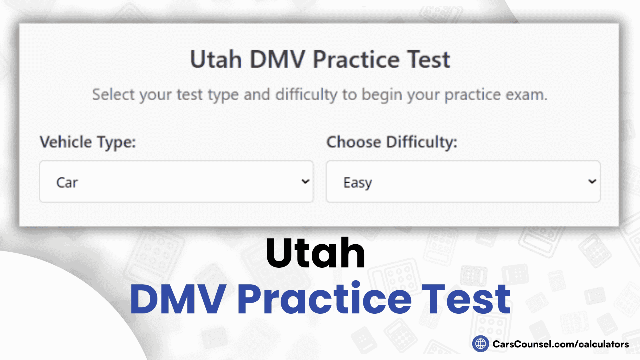Utah DMV Practice Test 2025 – 100% Free & Updated