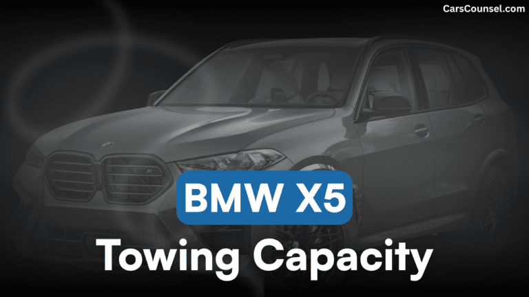 BMW X5 Towing Capacity (All Years 2000-2026) – CarsCounsel