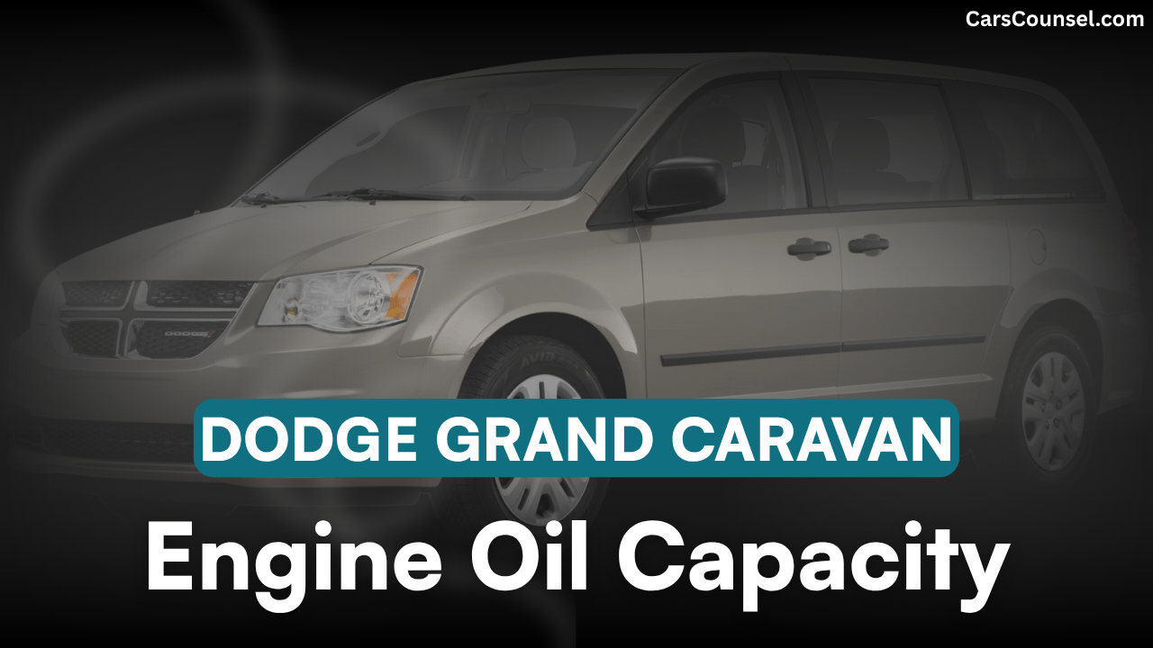 2012 Dodge Caravan Oil Capacity