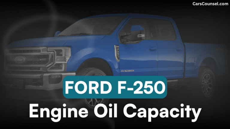 2020 F250 67 Oil Capacity