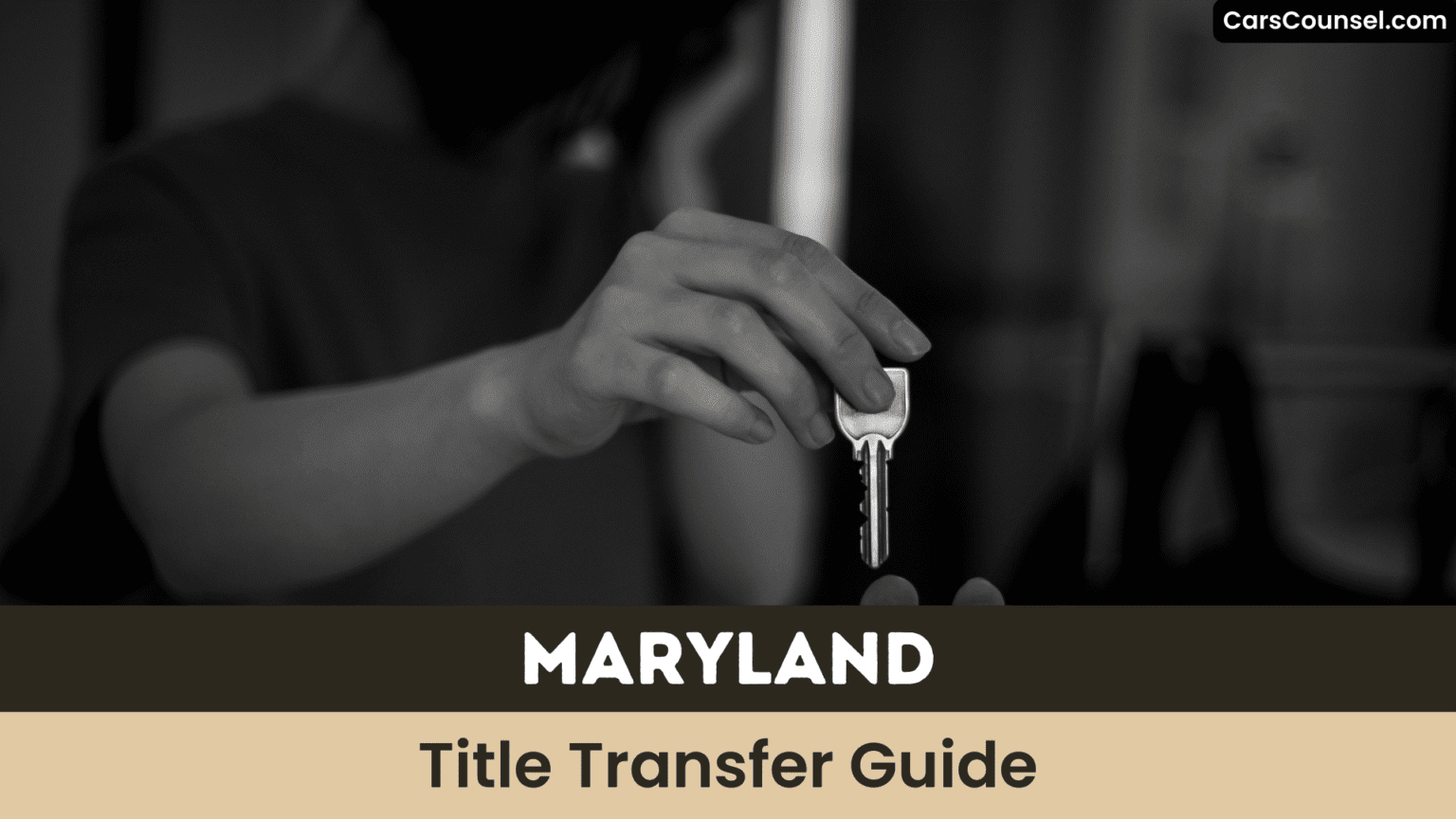 Maryland Title Transfer: Steps, Fees & DMV Requirements – CarsCounsel
