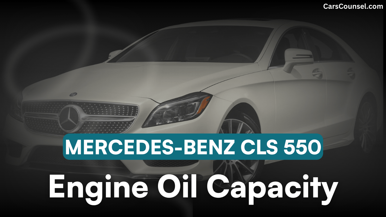 Mercedes-Benz CLS 550 Engine Oil Capacity: All Years & Engines ...