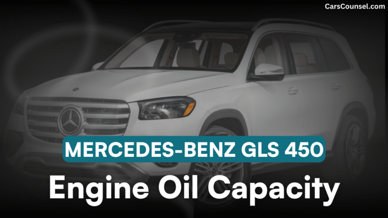 Mercedes-Benz GLS 450 Engine Oil Capacity: All Years & Engines ...