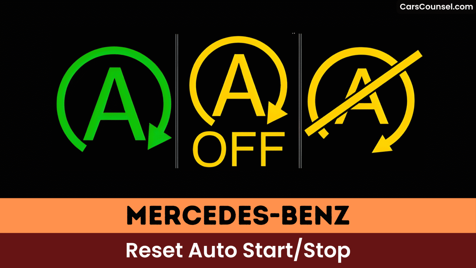 How to Reset Mercedes-Benz Auto Start/Stop: Quick and Easy Fix ...