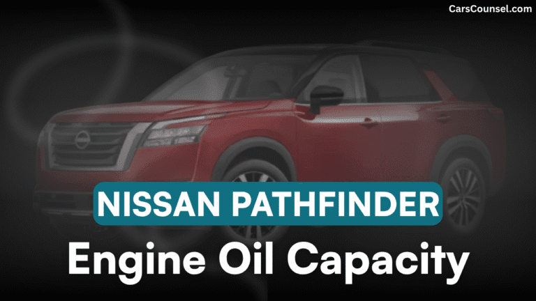 Nissan Pathfinder Engine Oil Capacity: All Years & Engines – CarsCounsel
