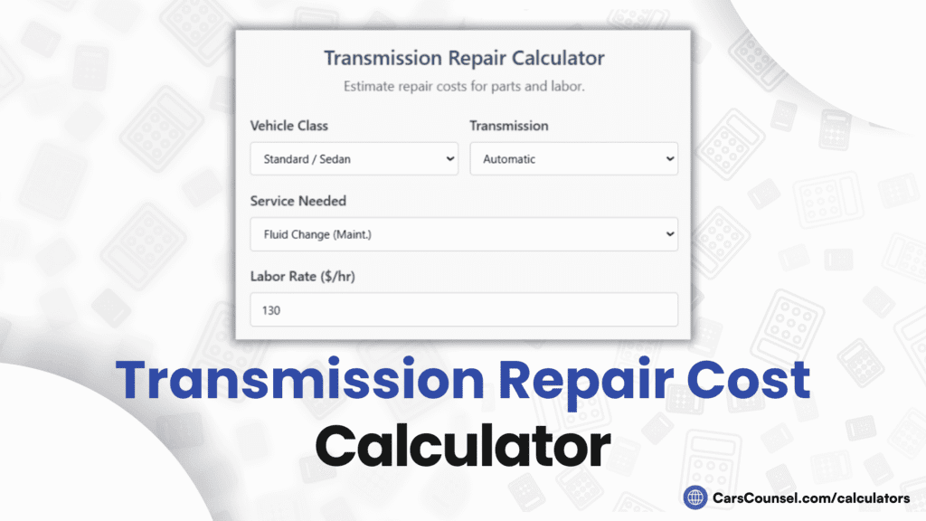 Calculators – CarsCounsel