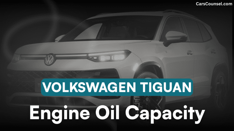Volkswagen Tiguan Engine Oil Capacity: All Years & Engines – CarsCounsel